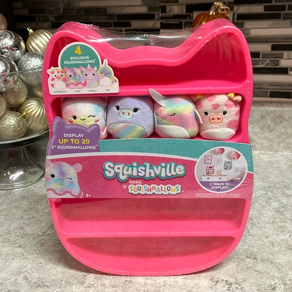 Squishmallows | Toys | Squishville Display Case By Kellytoy New Release ...
